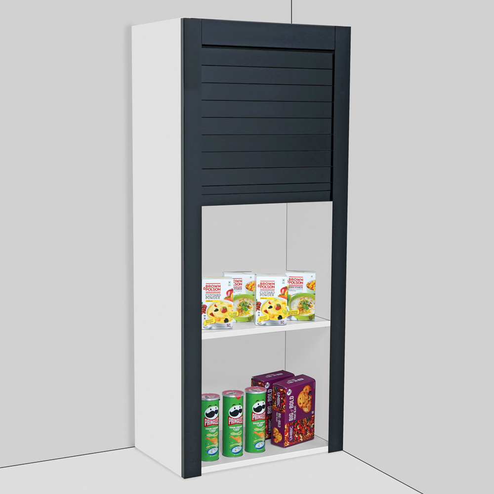 Glass Rolling Shutter - Black